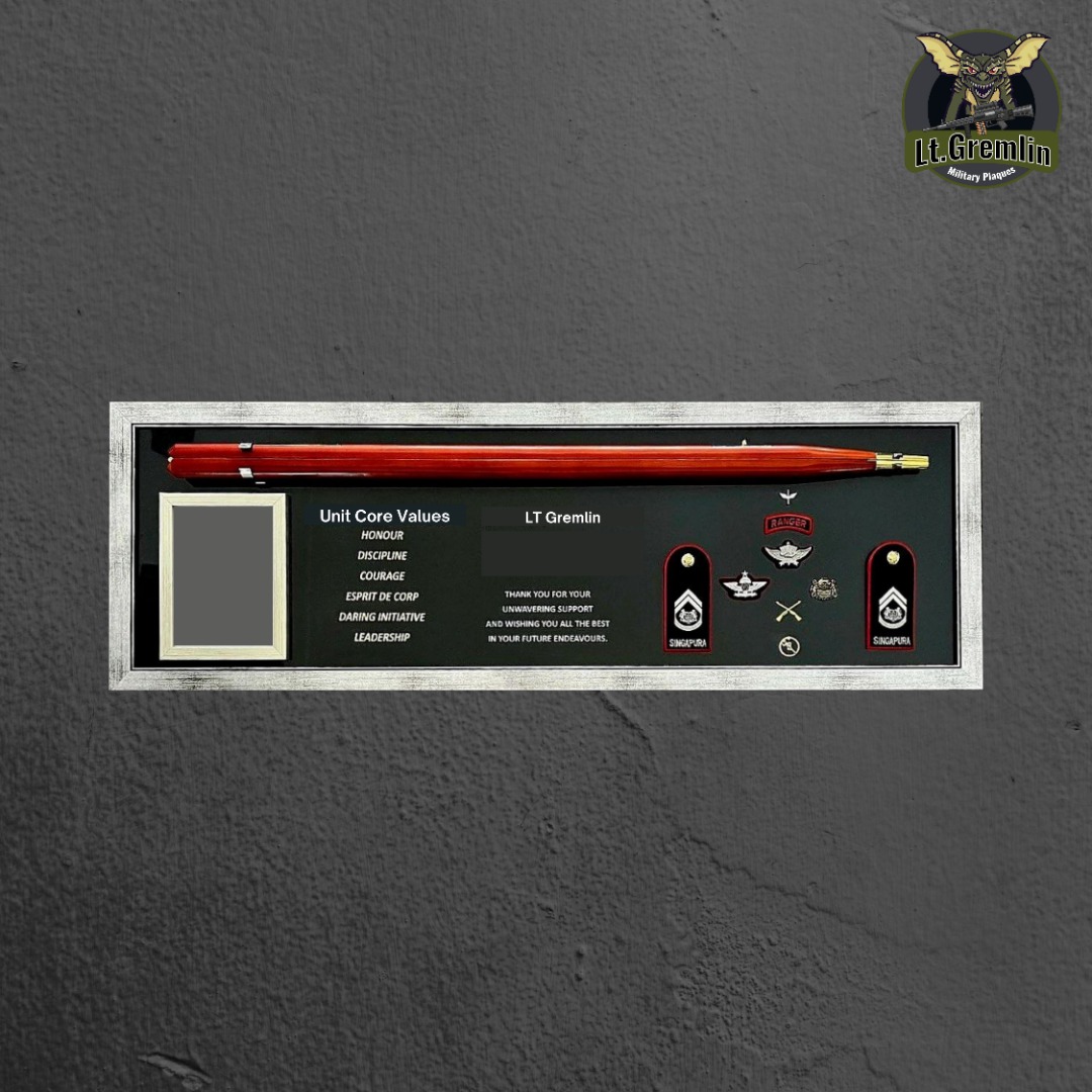 Pace Stick Display Case (Horizontal Non Encased) - Army/ Navy/ Air ...