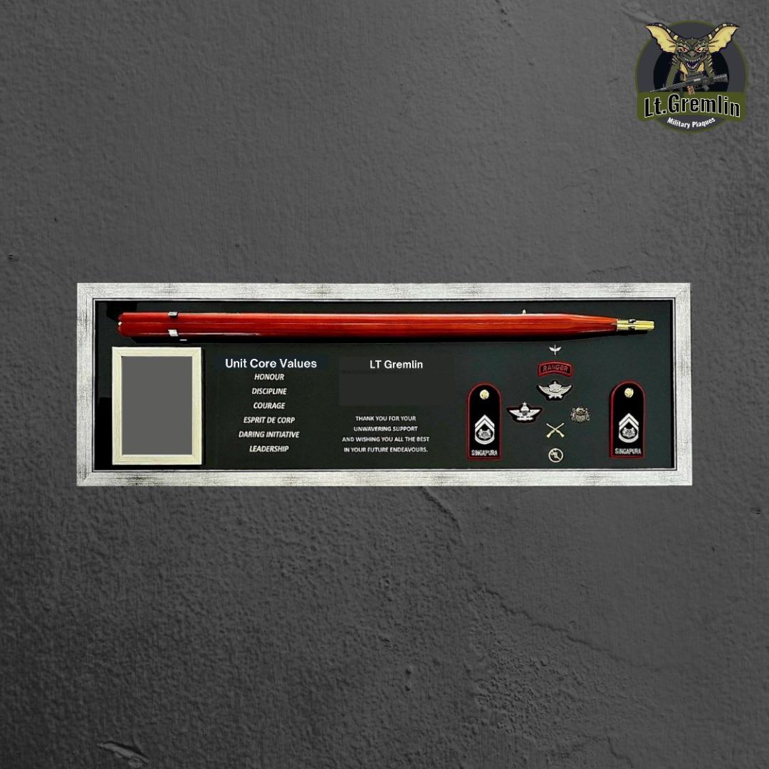 Pace Stick Display Case (Horizontal Non Encased) - Army/ Navy/ Air ...