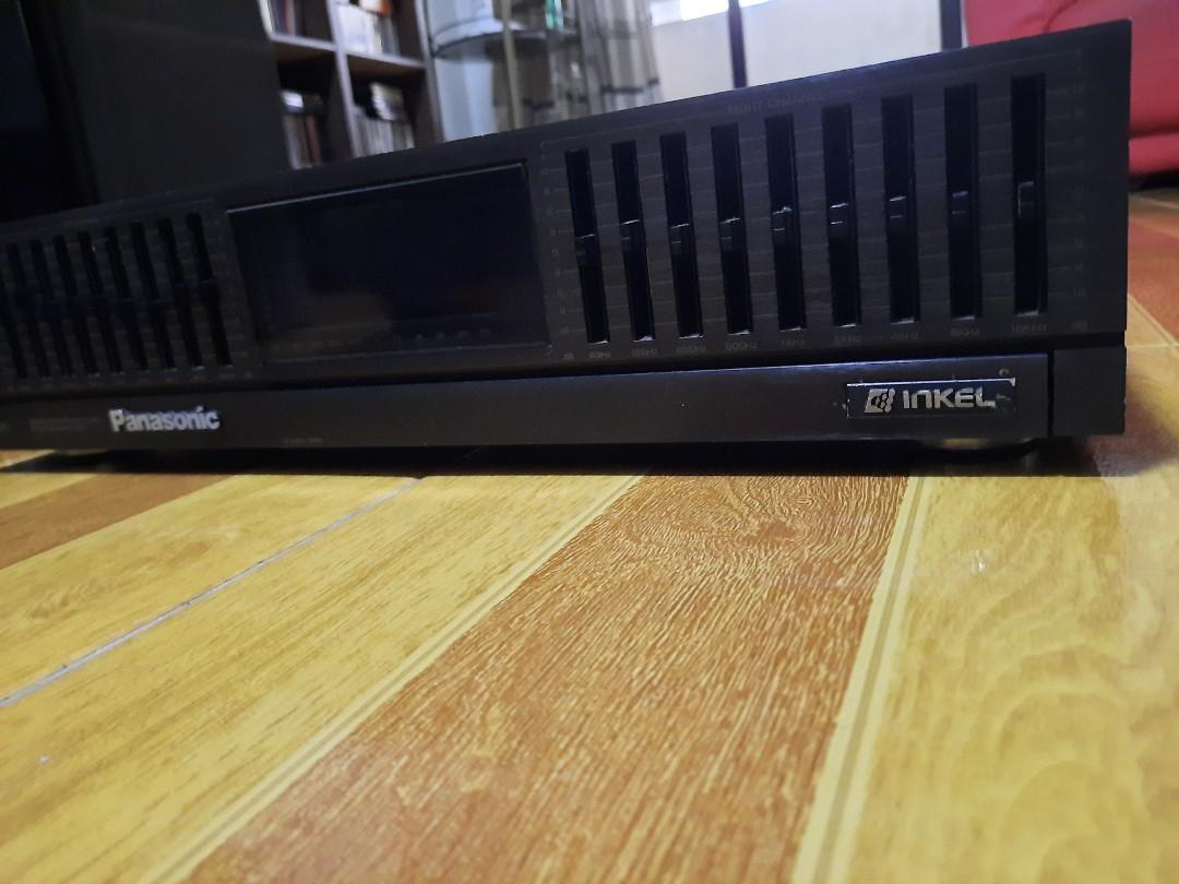 Panasonic Inkel Vintage Stereo Graphic Equalizer EQ-1350, Audio ...