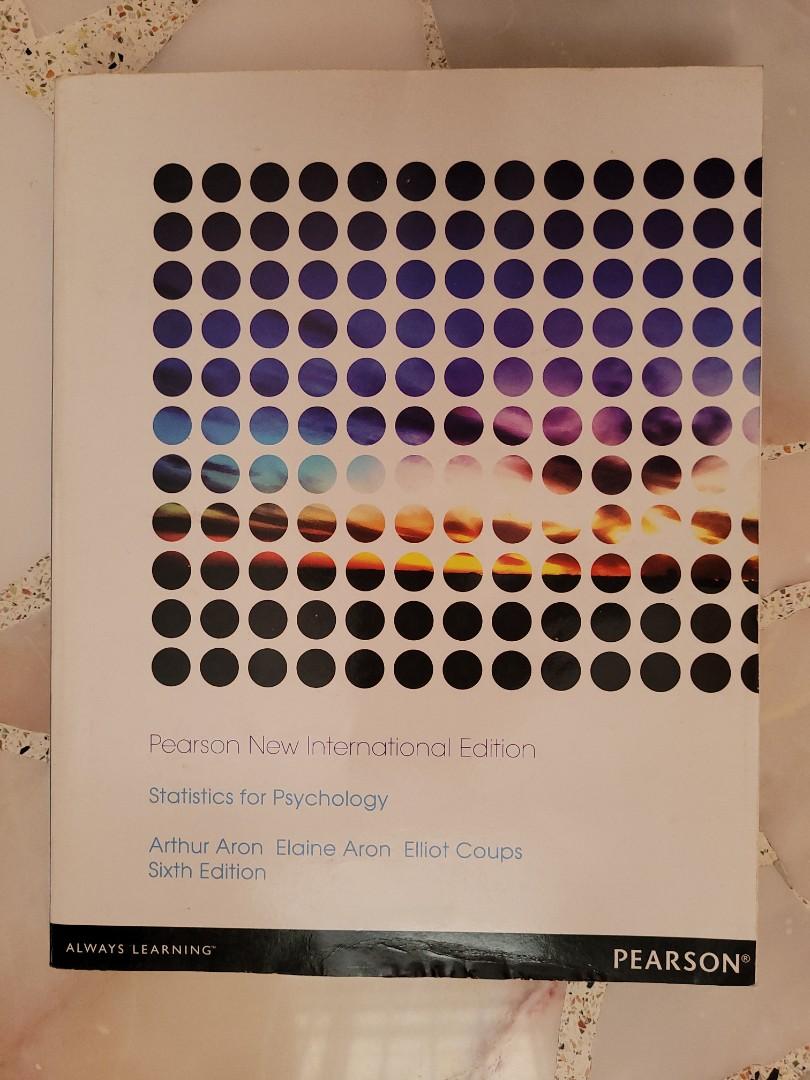 Pearson Statistics for Psychology, Hobbies & Toys, Books & Magazines ...