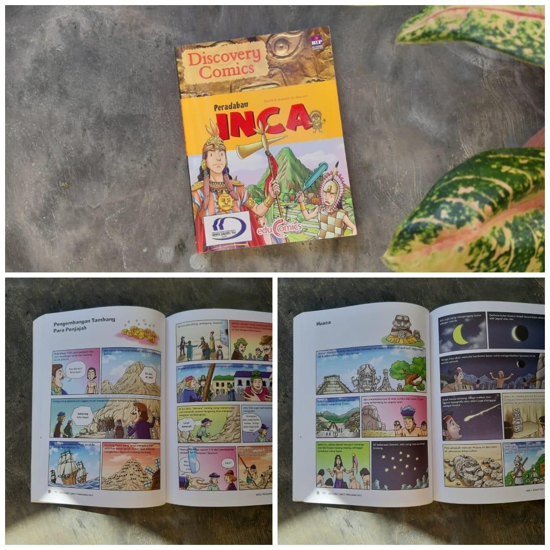 Peradaban Inca Discovery Comics edu comic buku anak, Buku & Alat Tulis ...