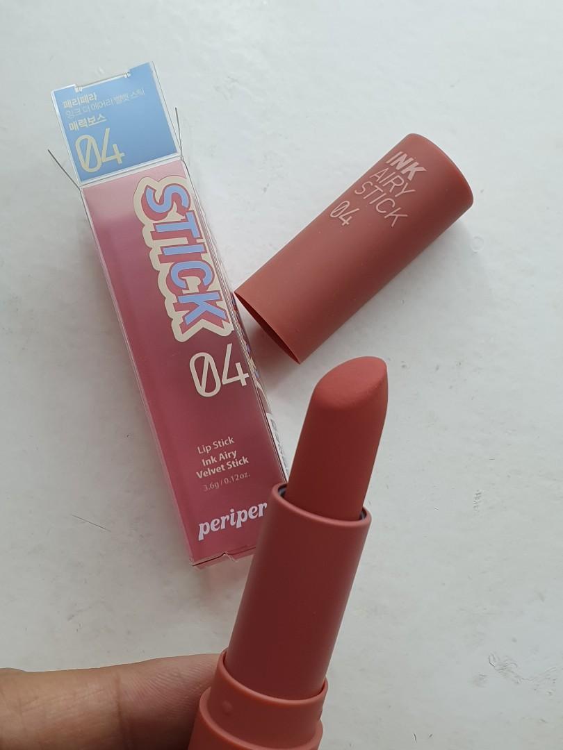 Peripera Ink Airy Velvet Stick - 04 Bestie Pink, Beauty & Personal Care ...