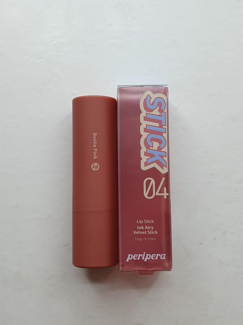 Peripera Ink Airy Velvet Stick - 04 Bestie Pink, Beauty & Personal Care ...