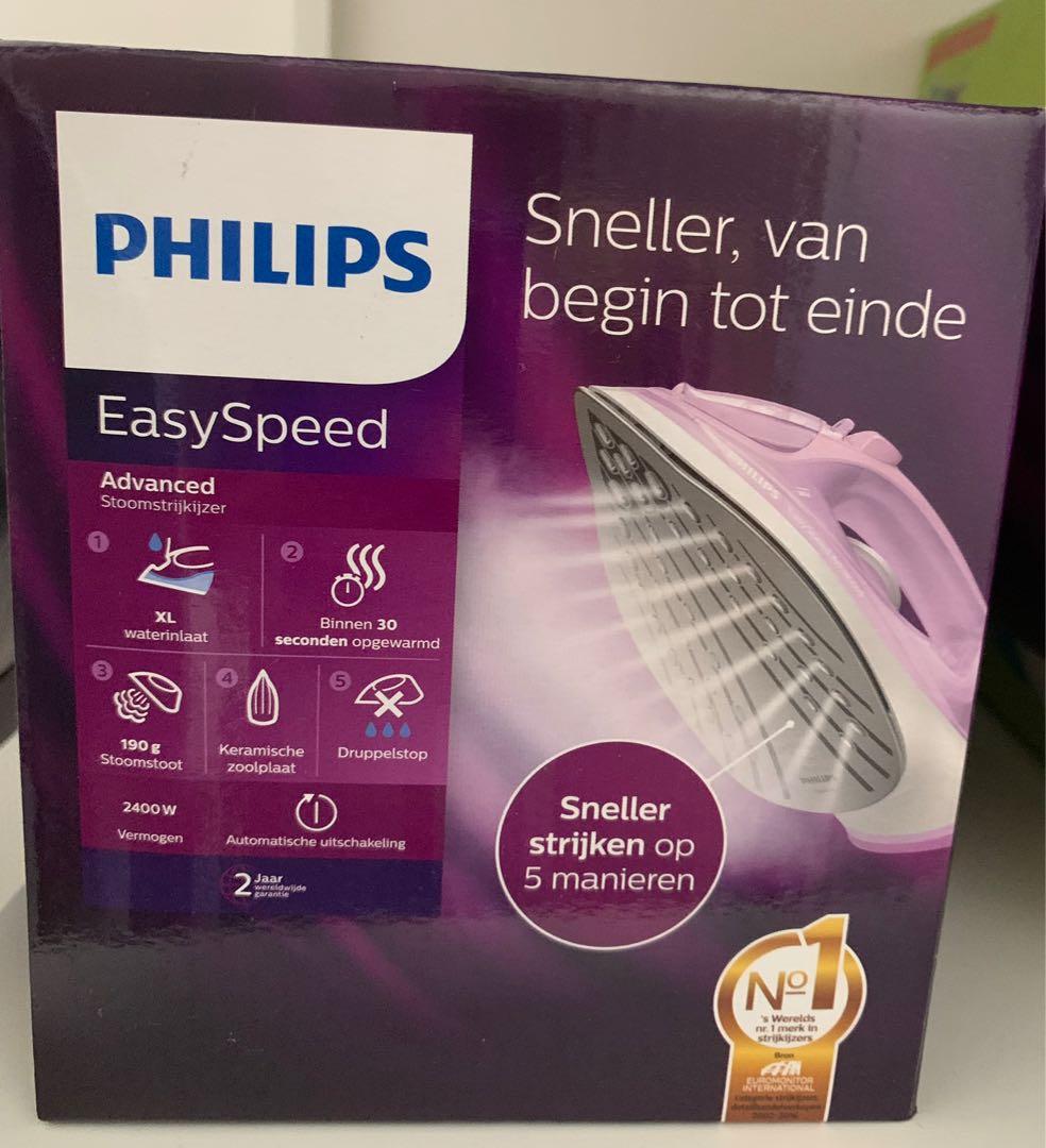 Philips EasySpeed Advanced Steam iron GC2678/36, TV & Home Appliances ...