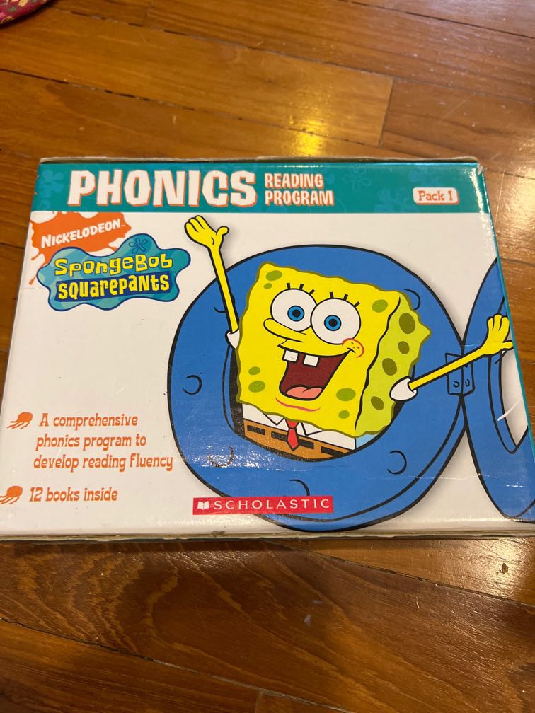 Phonics reading program Spongebob, Hobbies & Toys, Books & Magazines ...
