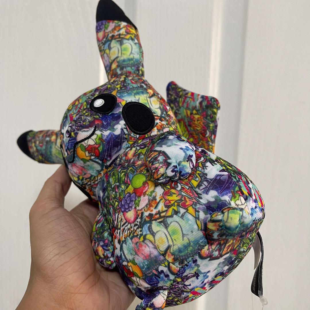 Pokemon Center Shibuya Pikachu Graffiti Plush, Hobbies & Toys, Toys ...