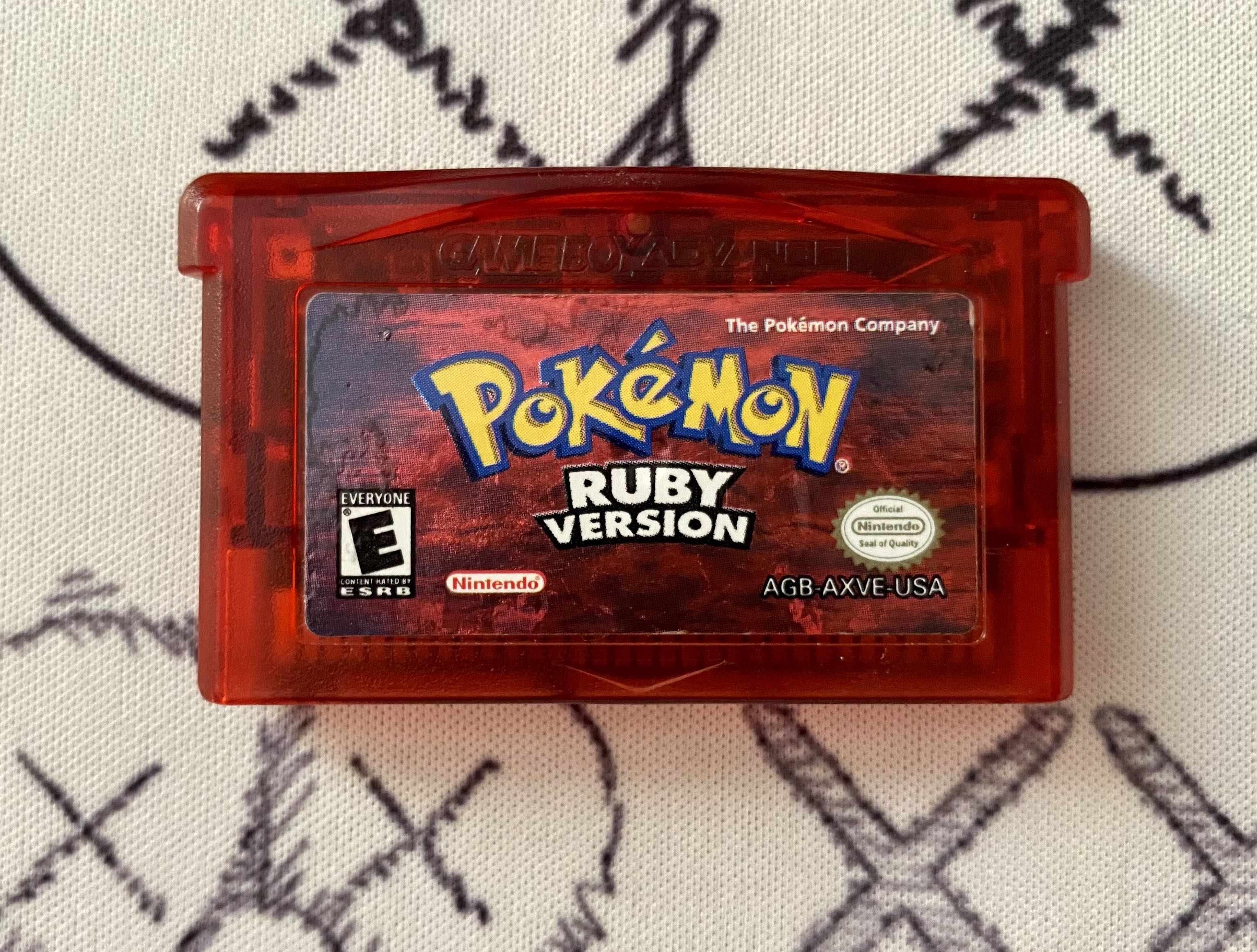 Pokemon Ruby Authentic (Mint Condition), Video Gaming, Video Games ...