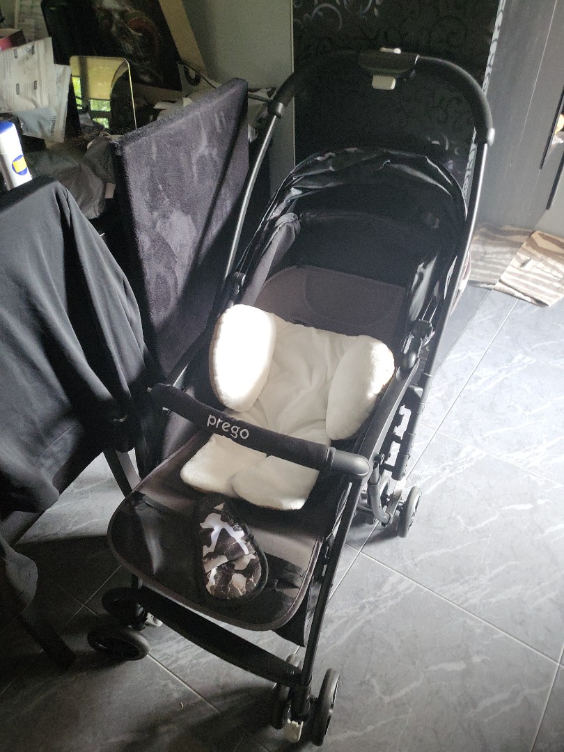 Prego reversable stroller, Babies & Kids, Going Out, Strollers on Carousell