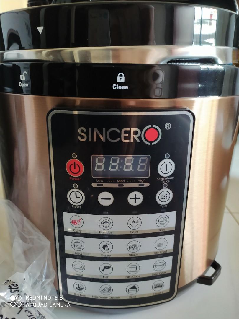 Pressure electronic cooker, TV & Home Appliances, Kitchen Appliances ...