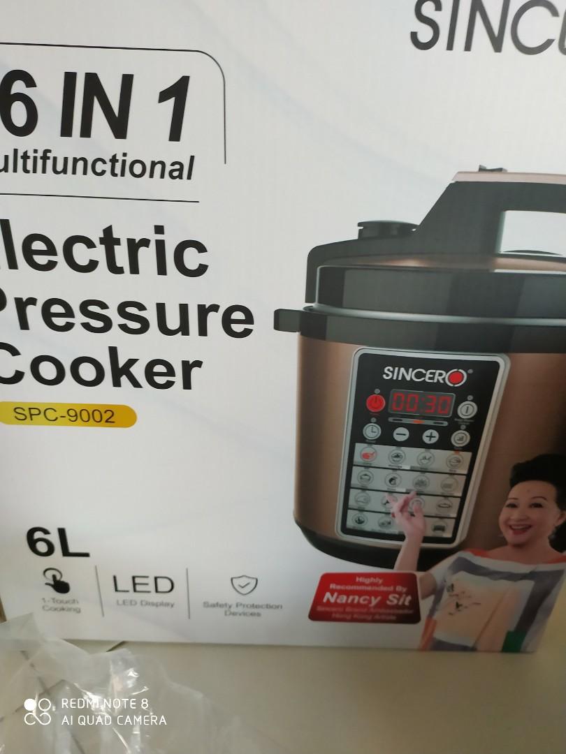 Pressure electronic cooker, TV & Home Appliances, Kitchen Appliances ...