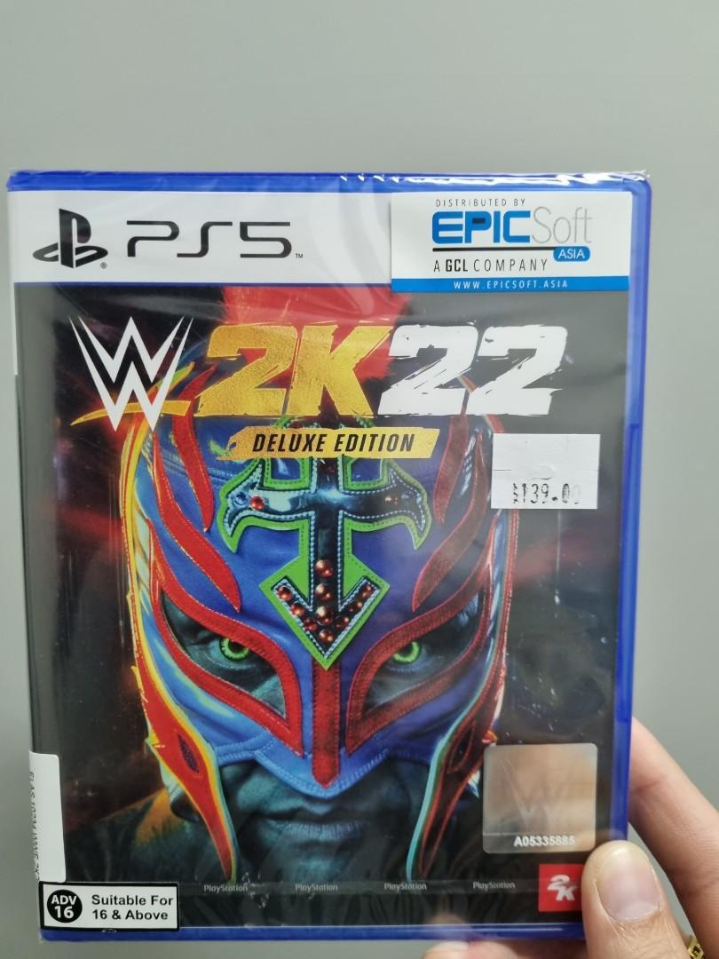 PS5 WWE 2K22 Deluxe Edition, Video Gaming, Video Games, PlayStation on ...