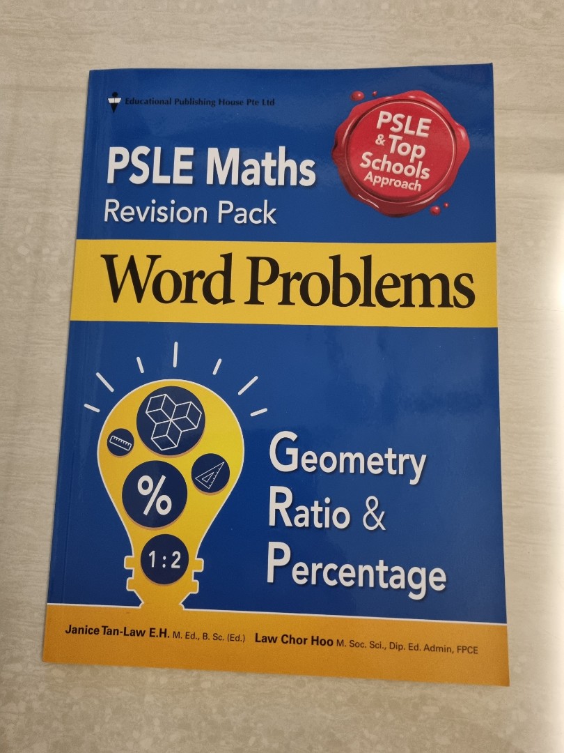 PSLE Maths Revision Pack- word problem, Hobbies & Toys, Books ...