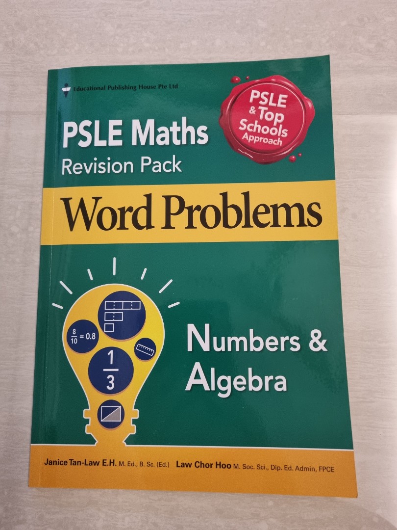 PSLE Maths Revision Pack word problems, Hobbies & Toys, Books ...
