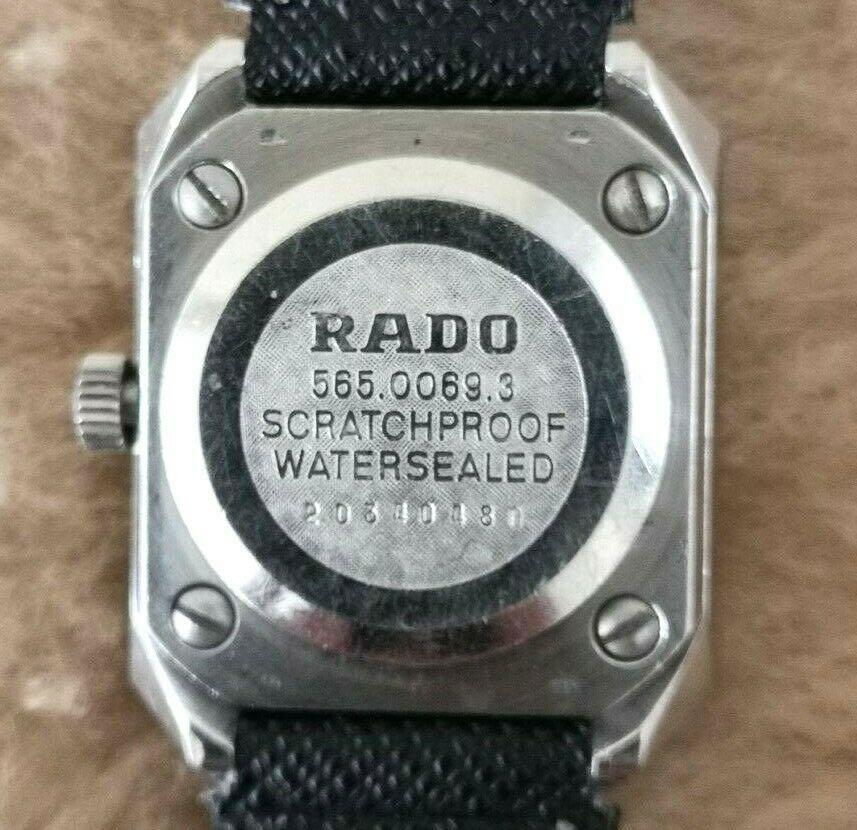 RADO DIASTAR Ref. 565.0069.3 Gold & TUNGSTEN Bezel Automatic 23.5mm ...