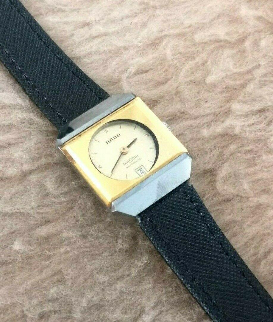 RADO DIASTAR Ref. 565.0069.3 Gold & TUNGSTEN Bezel Automatic 23.5mm ...