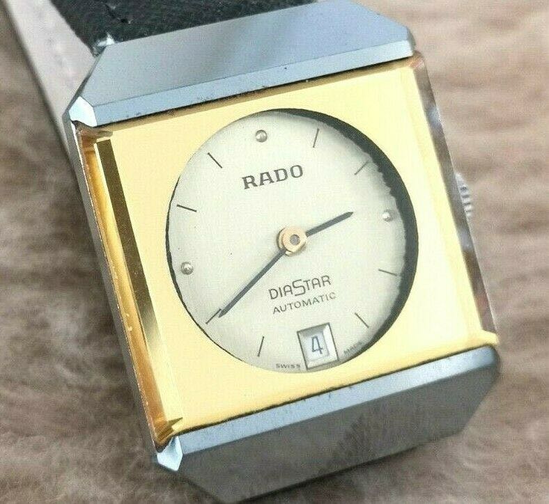 RADO DIASTAR Ref. 565.0069.3 Gold & TUNGSTEN Bezel Automatic 23.5mm ...
