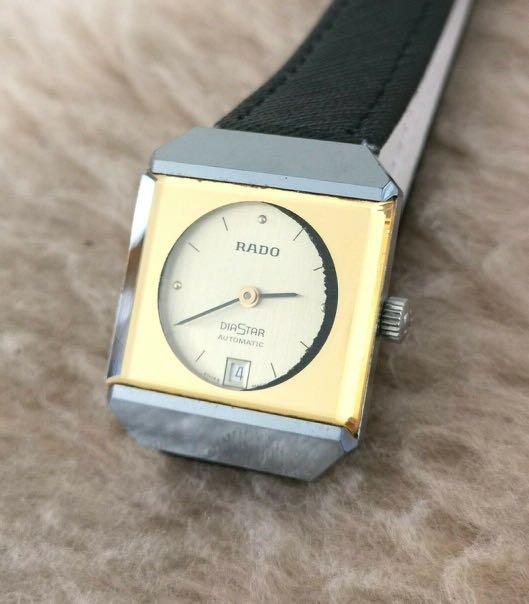 RADO DIASTAR Ref. 565.0069.3 Gold & TUNGSTEN Bezel Automatic 23.5mm ...