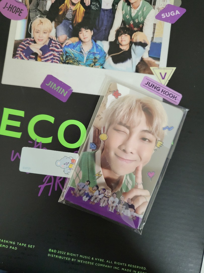 RM卡 BTS 防彈 Deco kit 全齊, 興趣及遊戲, 收藏品及紀念品, 韓流 - Carousell