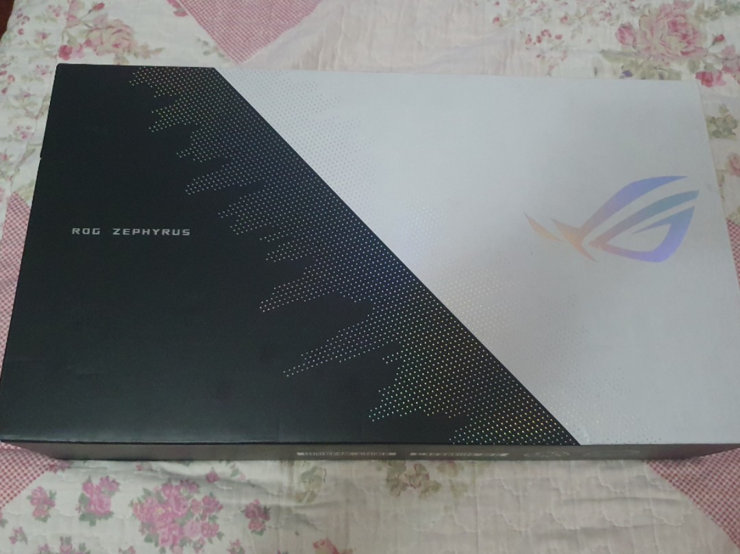 Rog Zephyrus empty box, Computers & Tech, Laptops & Notebooks on Carousell