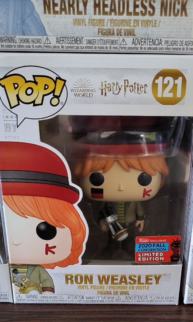Ron Weasley 121 funko pop 2020 fall convention limited edition, Hobbies ...