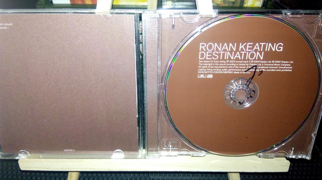 Ronan Keating - Destination CD, Hobbies & Toys, Music & Media, CDs ...