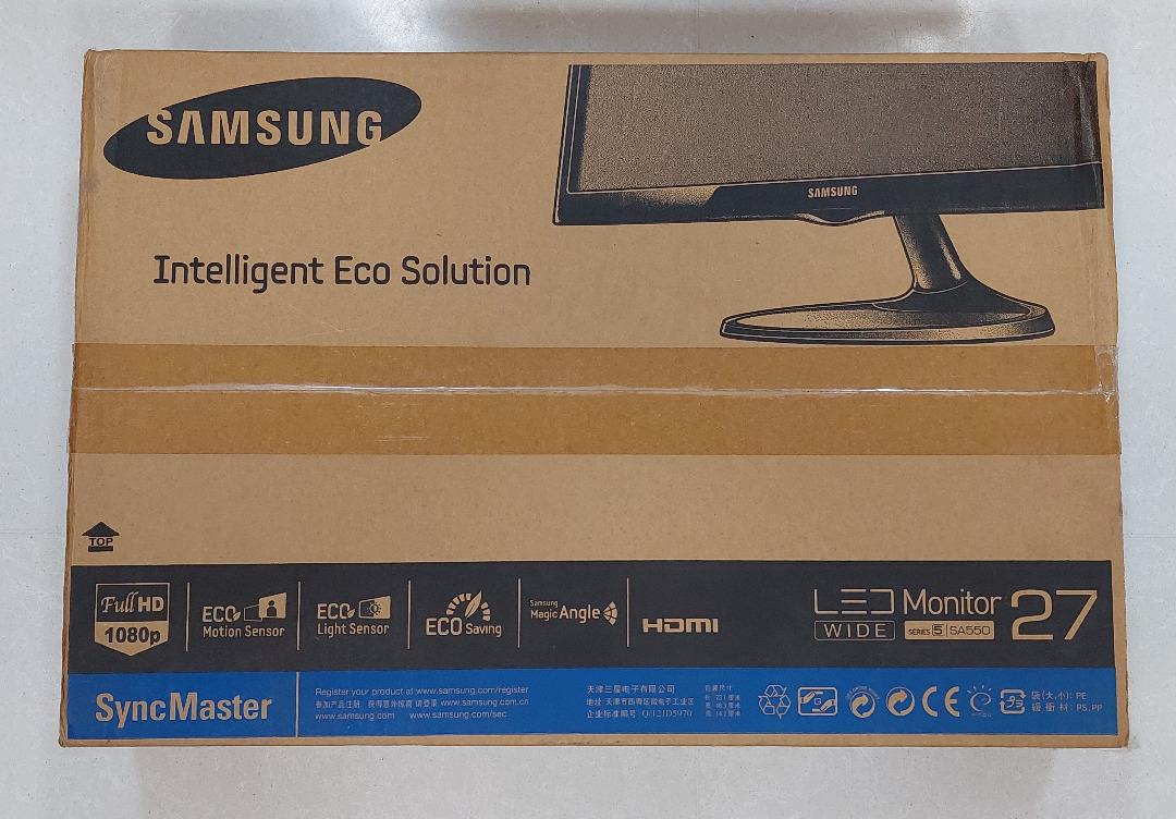 Samsung SyncMaster SA550 27" Full HD LED Monitor, Computers & Tech ...