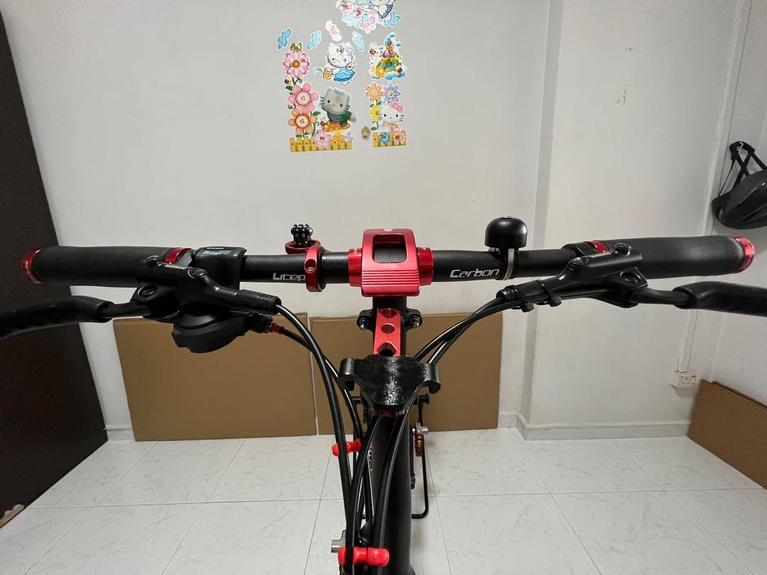 Sava Z1 Shimano tiara 10 speed carbon fiber folding bike, Sports ...