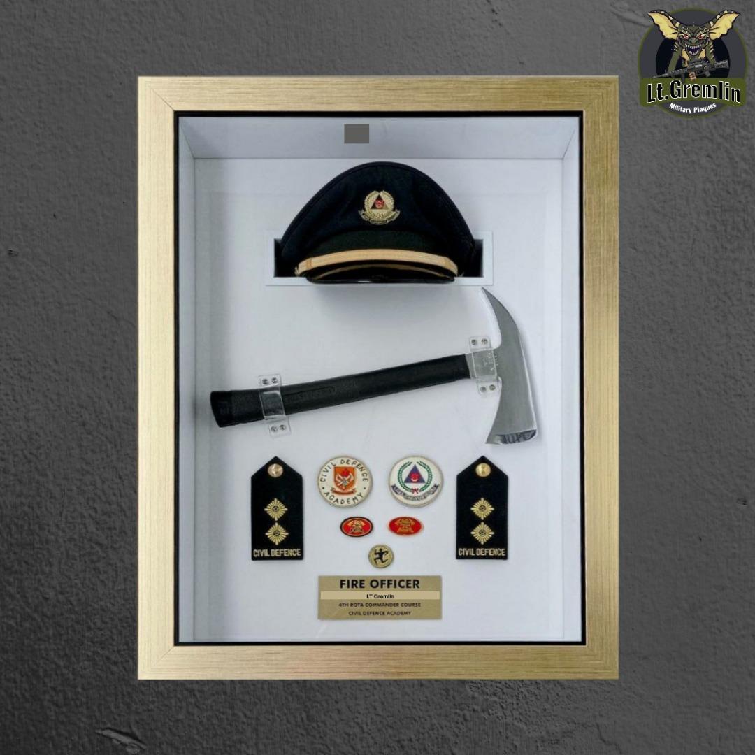 SCDF Fire Fighter Officer Axe Case - Customised, Hobbies & Toys ...