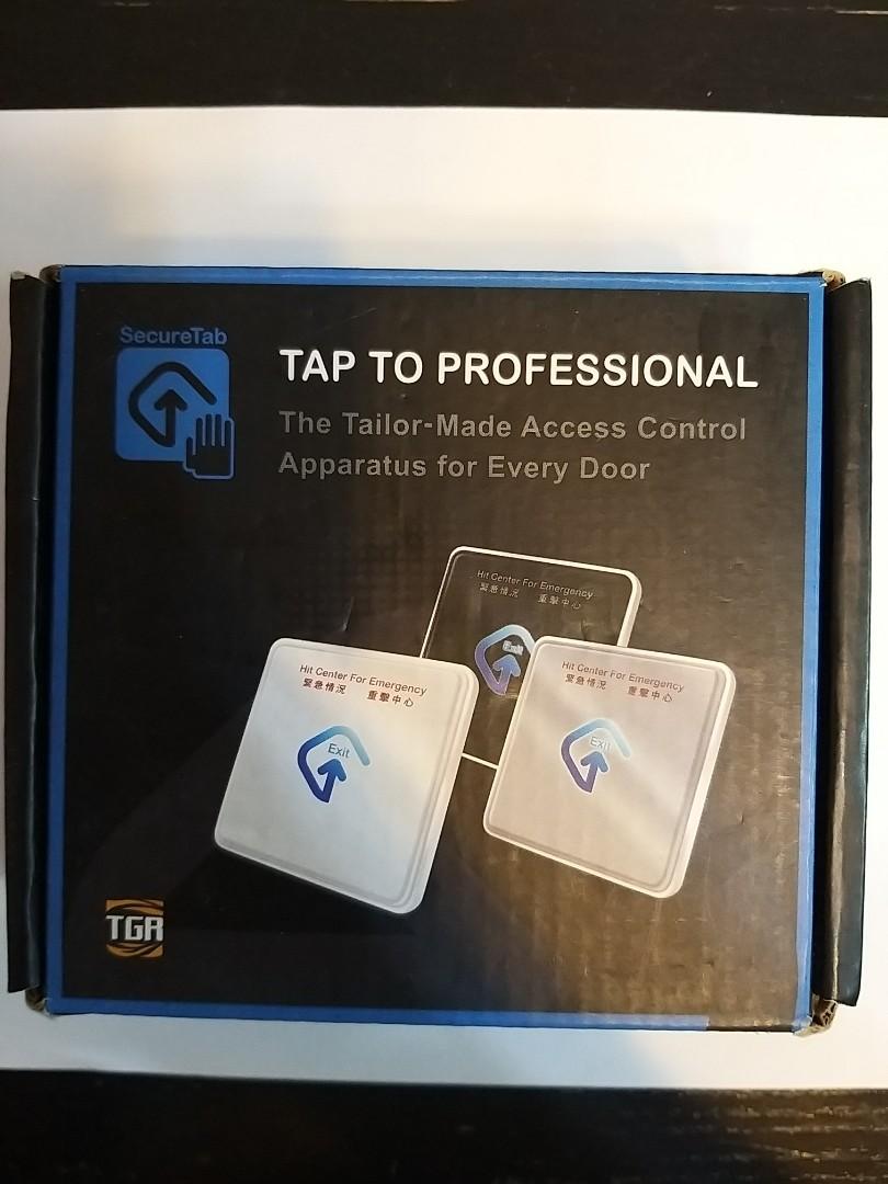 Secure Tab 非接觸式門釋放按鈕, 電腦＆科技, 商務用科技產品 - Carousell