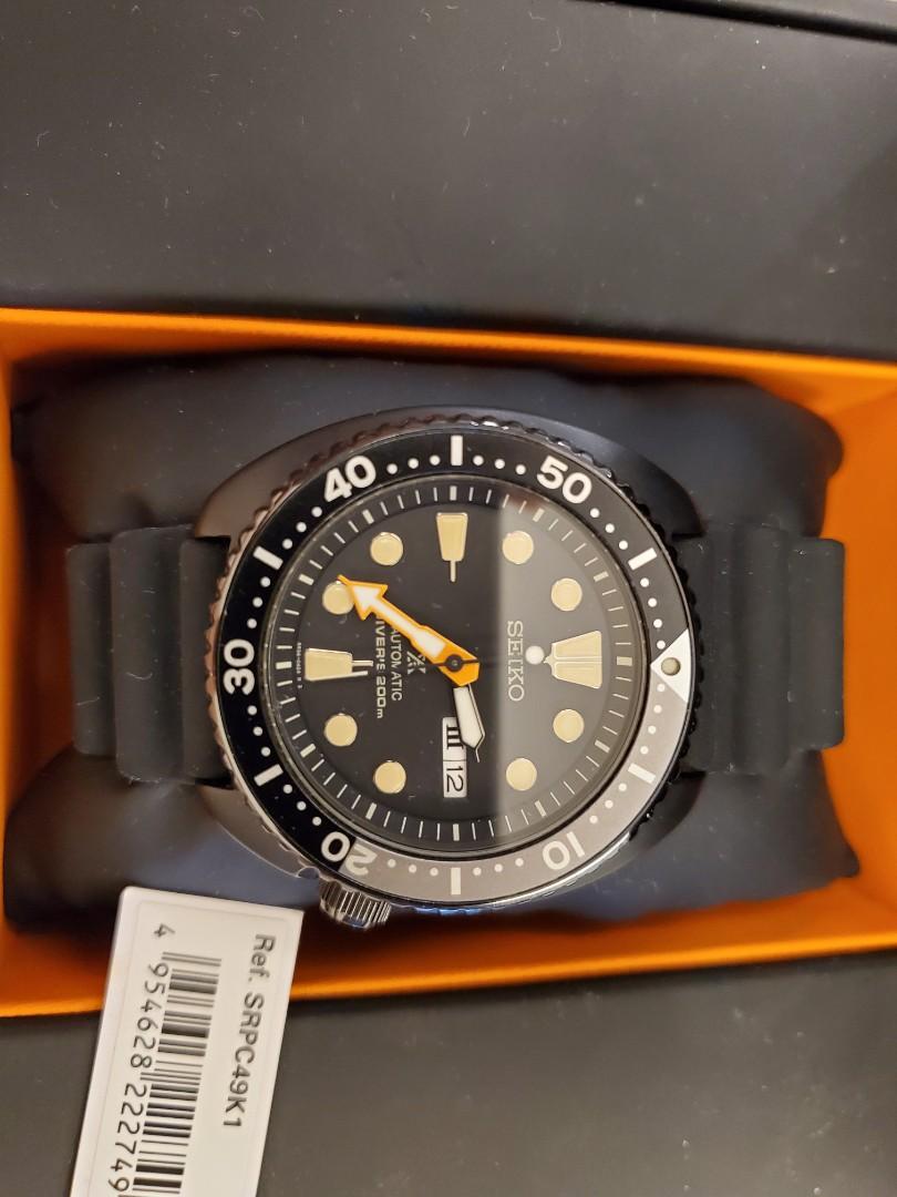 Seiko Prospex Ninja Turtle Black Series Limited Edition SRPC49K ...