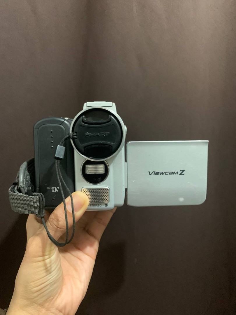 SHARP VIEWCAM Z mini dv, Photography, Cameras on Carousell