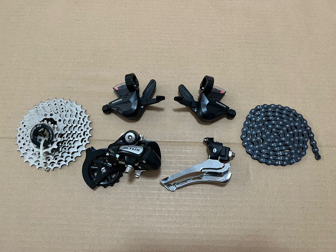 Shimano altus 2X8 speed groupset, Sports Equipment, Bicycles & Parts ...