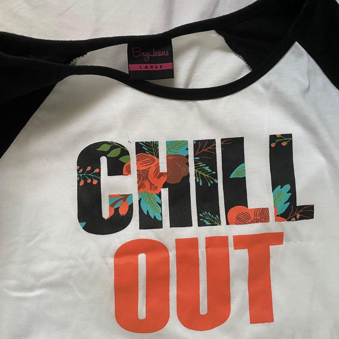 Shirt Chill out form BNY jeans, Women's Fashion, Tops, Shirts on Carousell