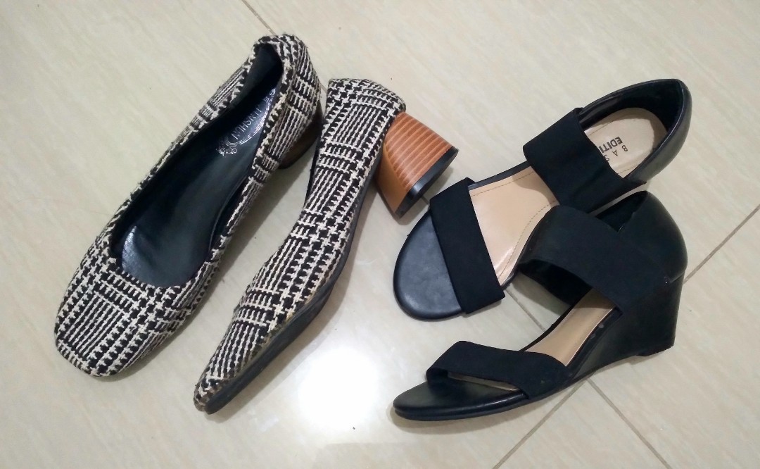 Shoes/footwear bundle, Women's Fashion, Footwear, Flats & Sandals on ...