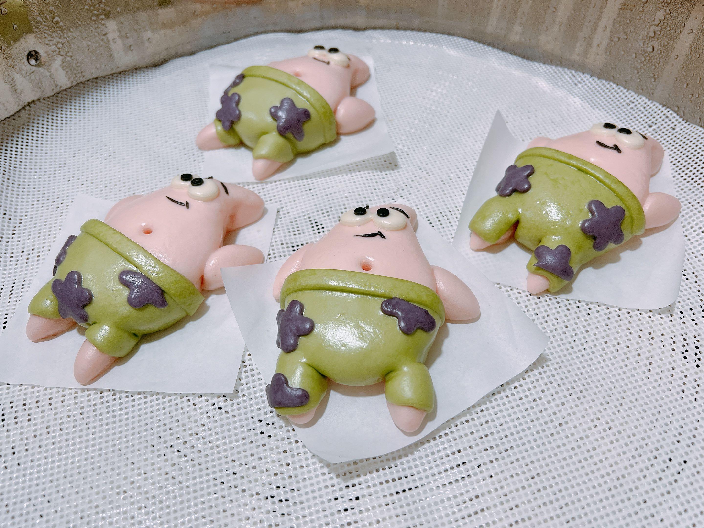 SpongeBob SquarePants buns/ mantou / steamed buns / sandwiches, Food ...