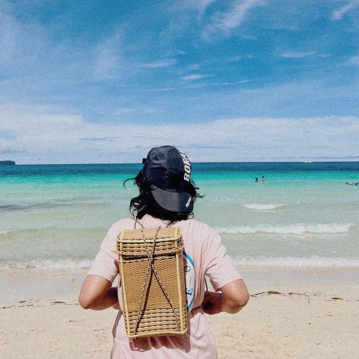 Straw Bag / Backpack / Banig Bag, Women's Fashion, Bags & Wallets ...