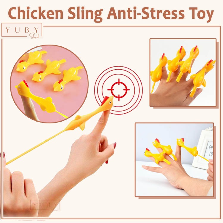 Stretchy Chicken Toy Anti Stress Toy, Hobbies & Toys, Memorabilia ...