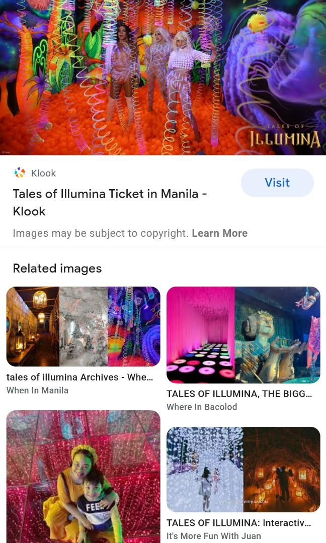 Tales Of Illumina E Tickets Tickets Vouchers Event Tickets On Carousell