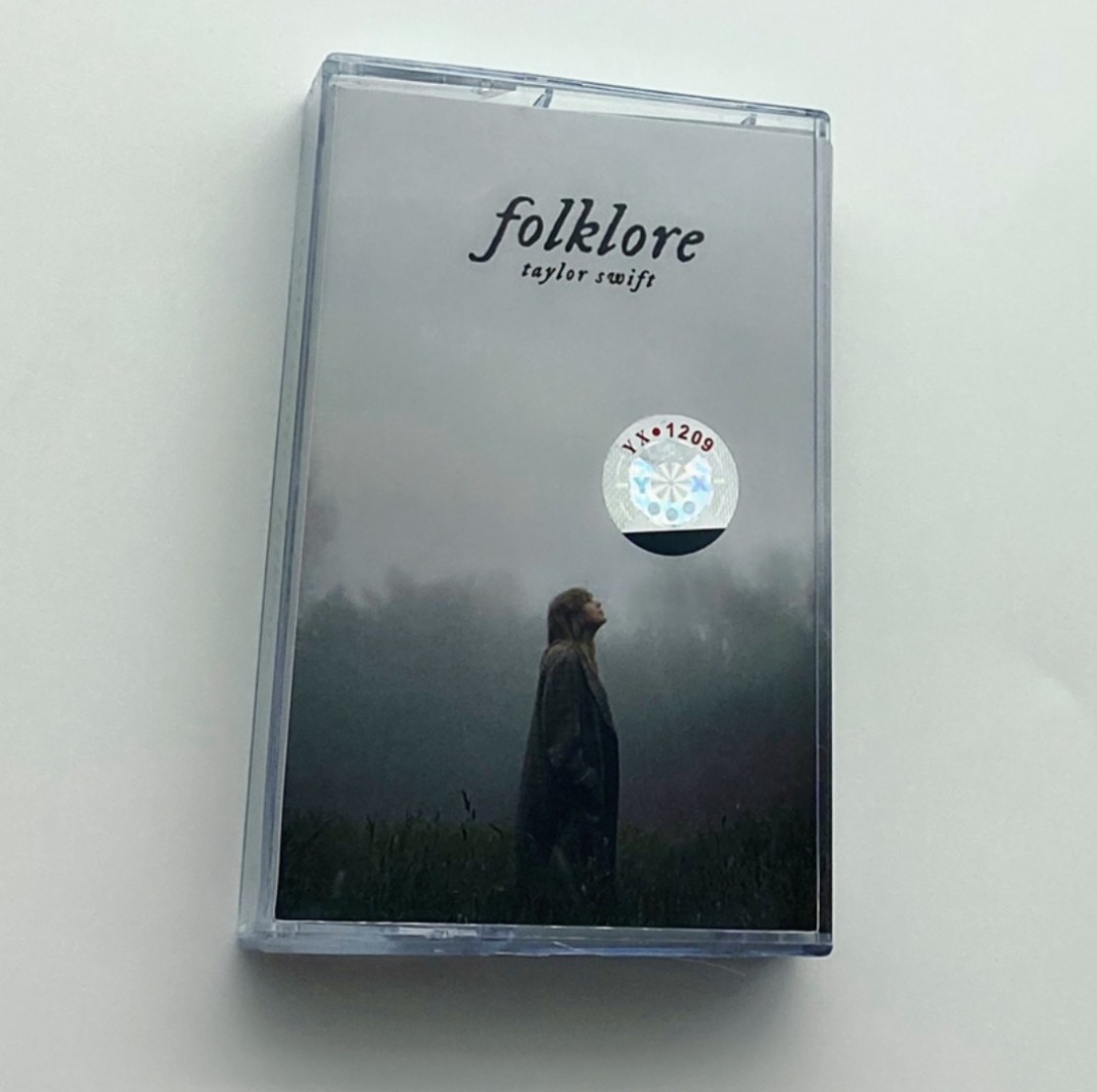 Taylor swift folklore/evermore cassette, Hobbies & Toys, Memorabilia ...