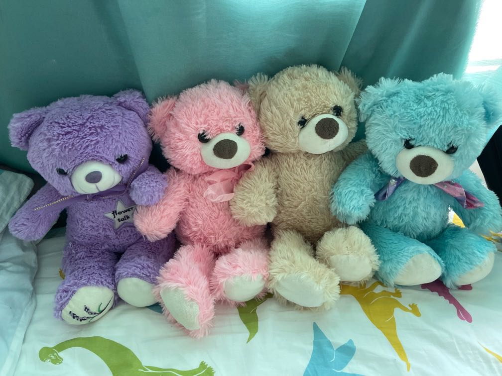 Teddy Bear bundle, Hobbies & Toys, Toys & Games on Carousell