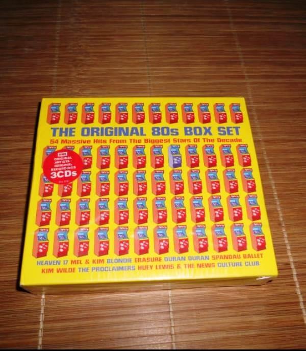 The Original 80s Box Set 3CD 54 World Smash Hits Europe Pressed ...