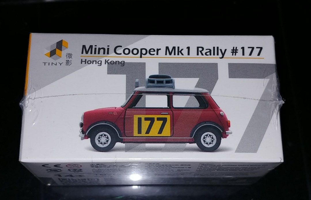 Tiny 微易 #177 MINI Cooper mark 1 rally, 興趣及遊戲, 玩具 & 遊戲類 - Carousell