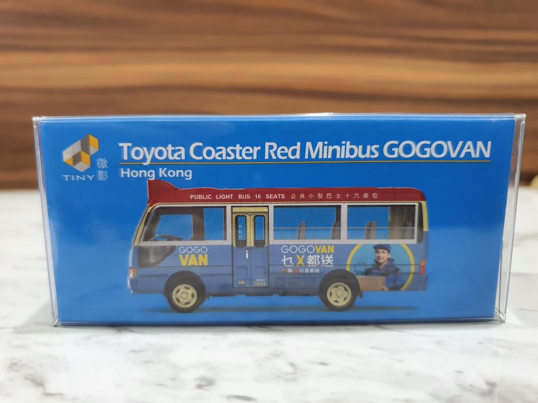 TINY Toyota Coaster GOGOVAN Minibus, Hobbies & Toys, Toys & Games on Carousell