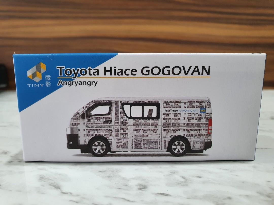 TINY Toyota HIACE GOGOVAN Angryangry, Hobbies & Toys, Toys & Games on Carousell