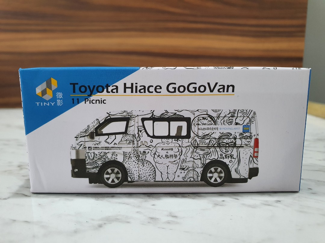 TINY Toyota HIACE GOGOVAN PICNIC, Hobbies & Toys, Toys & Games on Carousell