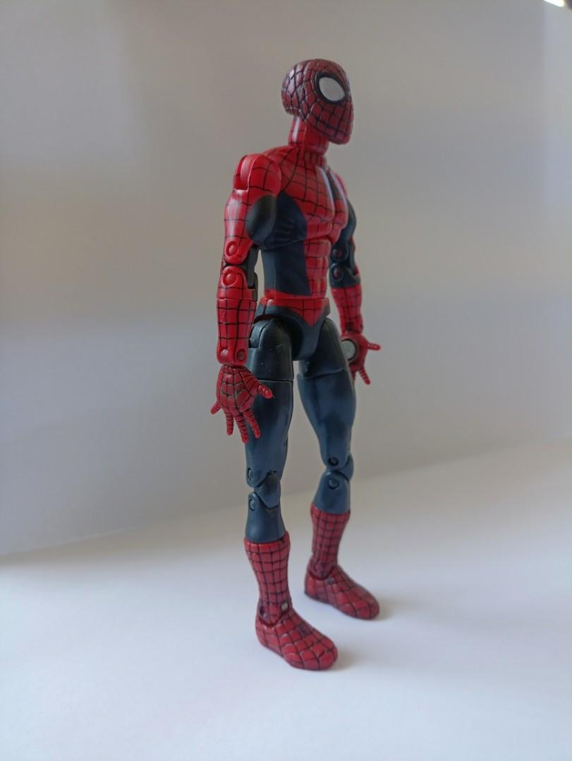 Toybiz Super Poseable Spiderman with magnetic Leap N Stick Action ...