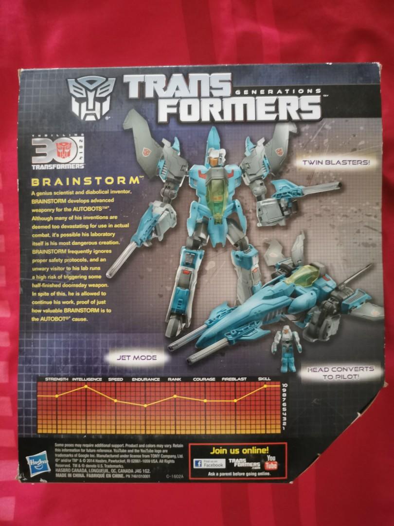 TRANSFORMERS 30TH Anniversary : Brainstorm (MIB), Hobbies & Toys, Toys ...