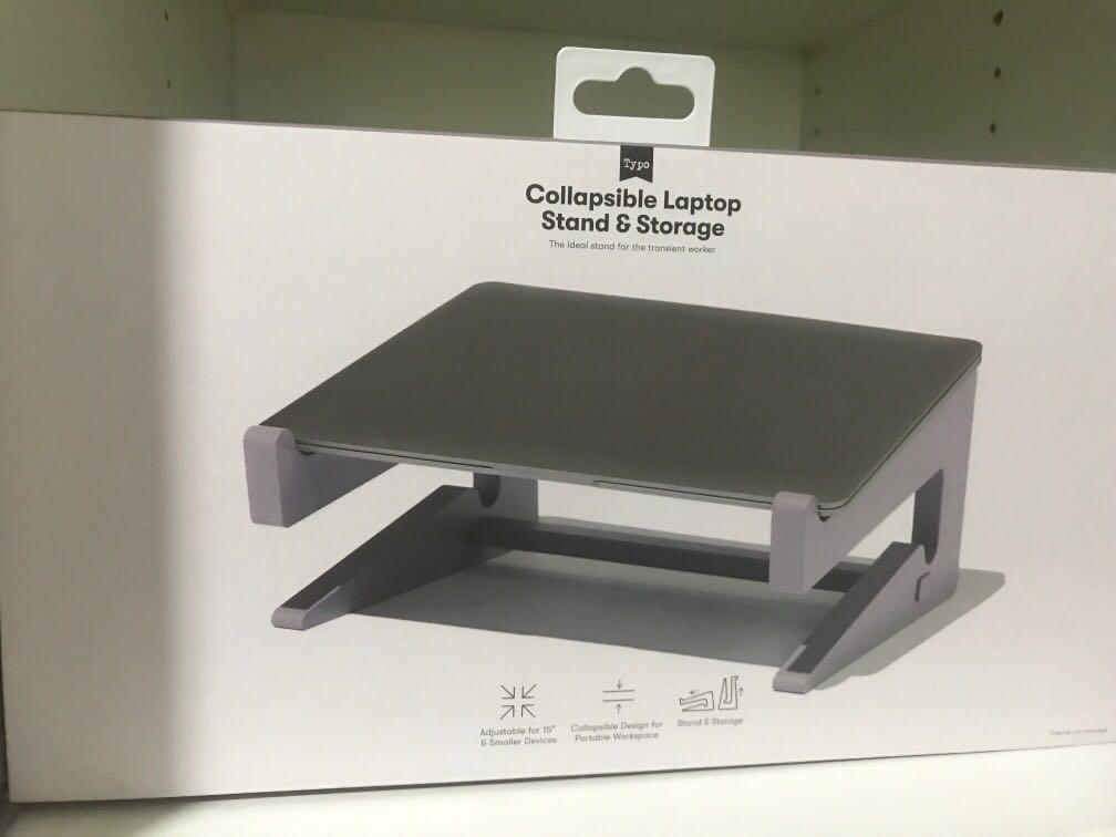 Typo flip clock, laptop stand, Furniture & Home Living, Home Decor ...