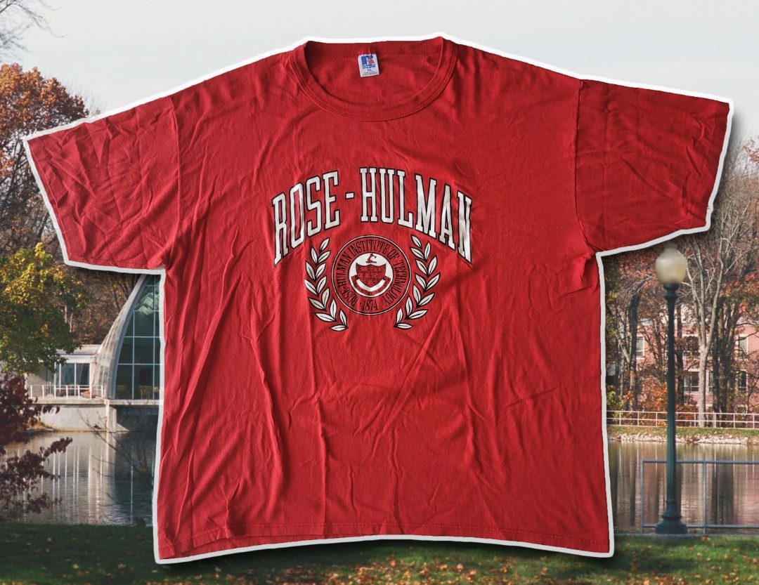 Vintage Rose-Hulman Institute of Technology Russell Athletics Tee, Men ...