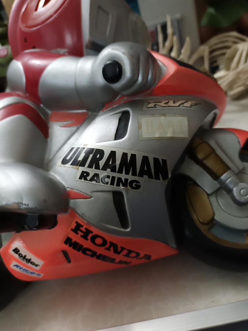 Vintage Ultraman Racing honda Motorcycle Bank, Hobbies & Toys ...